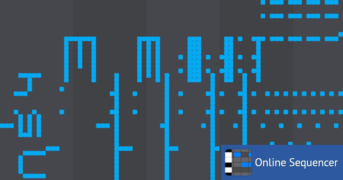 black midi - Online Sequencer