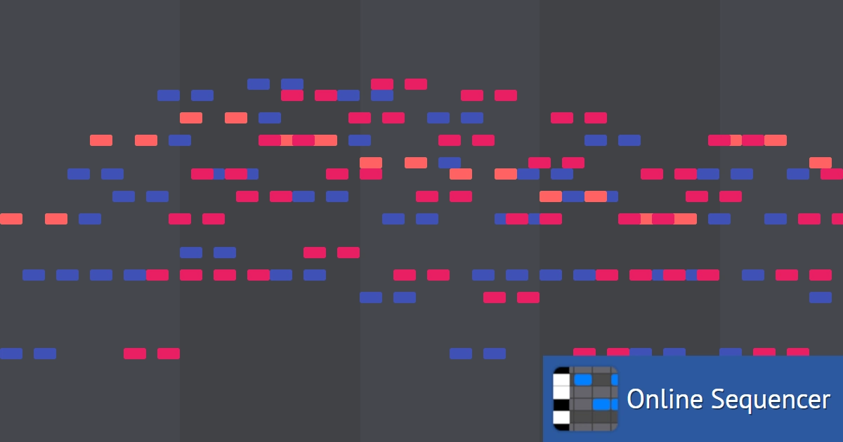 Twinkle Twinkle [Somebody's Asleep version ) - Online Sequencer