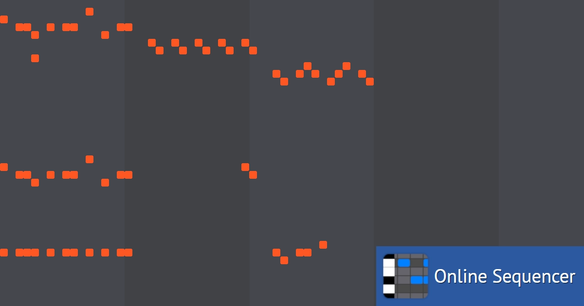 Flicker Man Mania - Online Sequencer