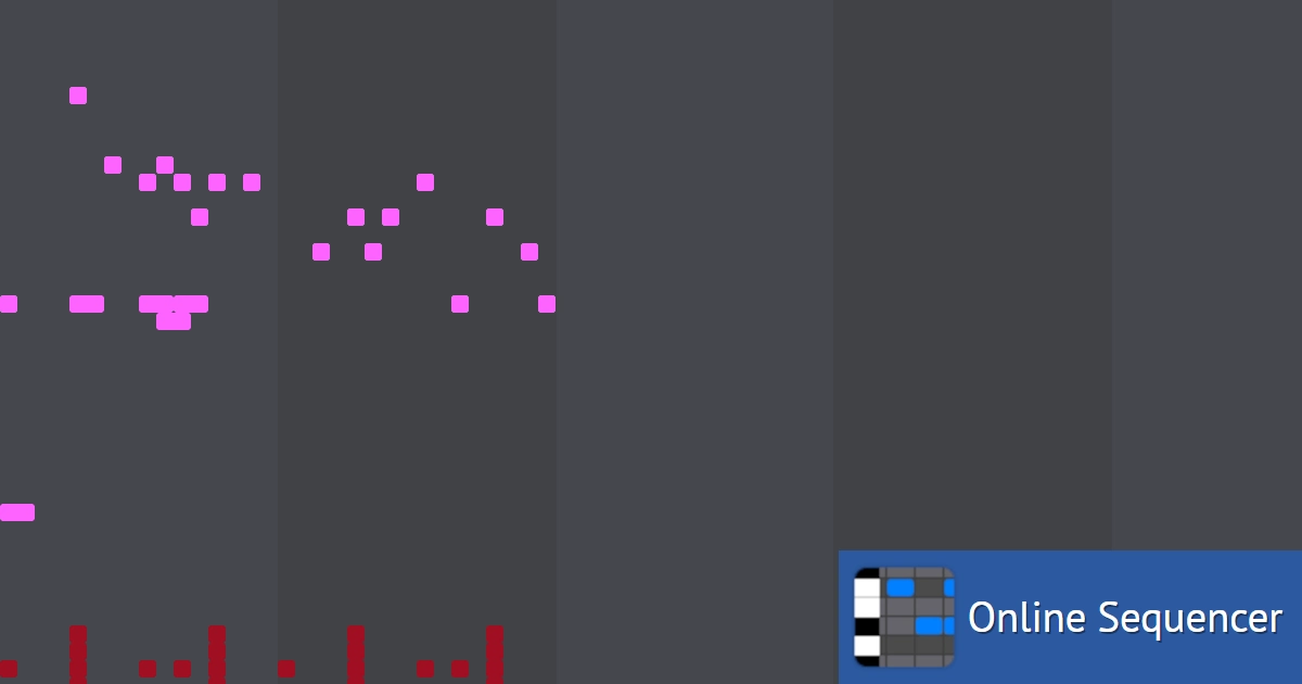 GTA San Andreas Theme - Online Sequencer