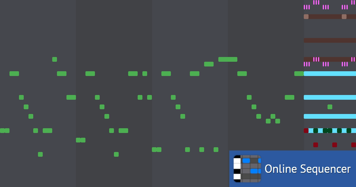 Not a slacker anymore - ReMixed Up W.I.P - Online Sequencer