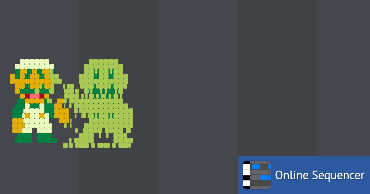 (Mario) Luigi makes Booigi - Online Sequencer