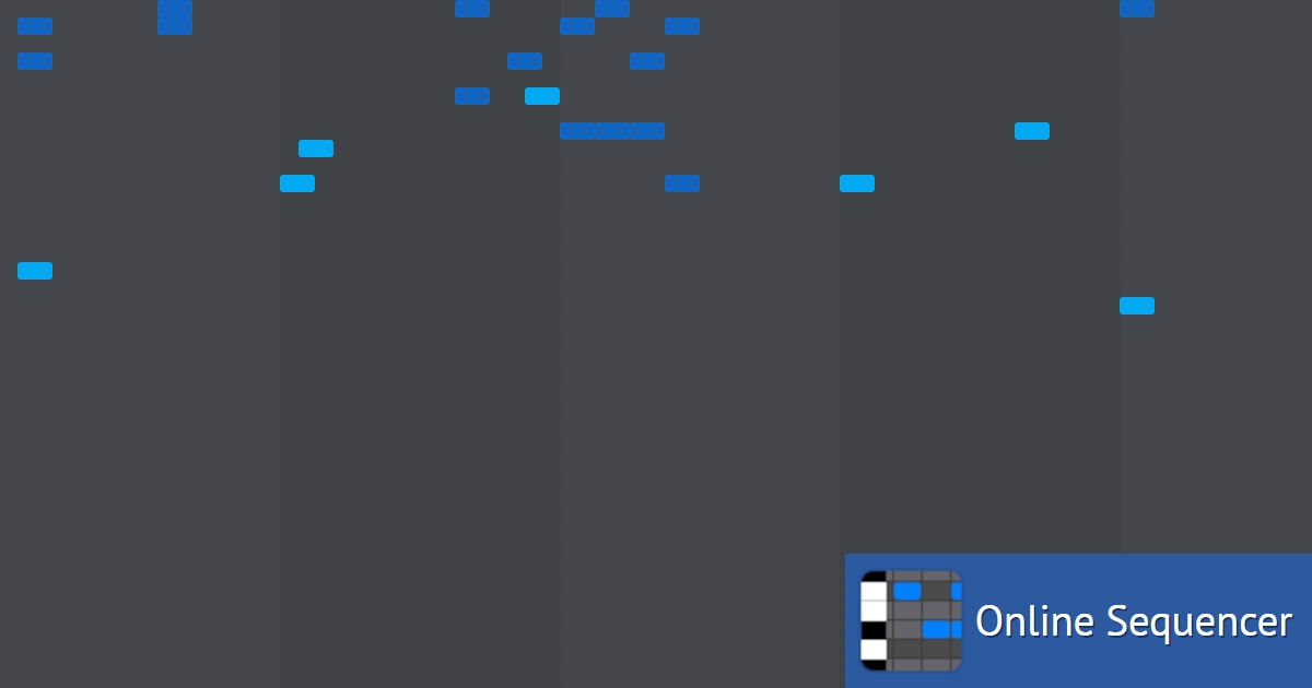 Yelan Theme for Genshin Lyre - Online Sequencer