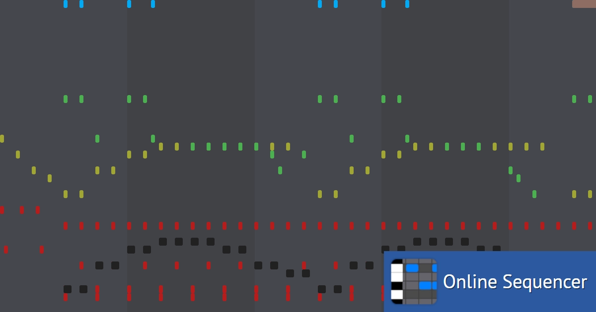 dirk Dinkum song - Online Sequencer