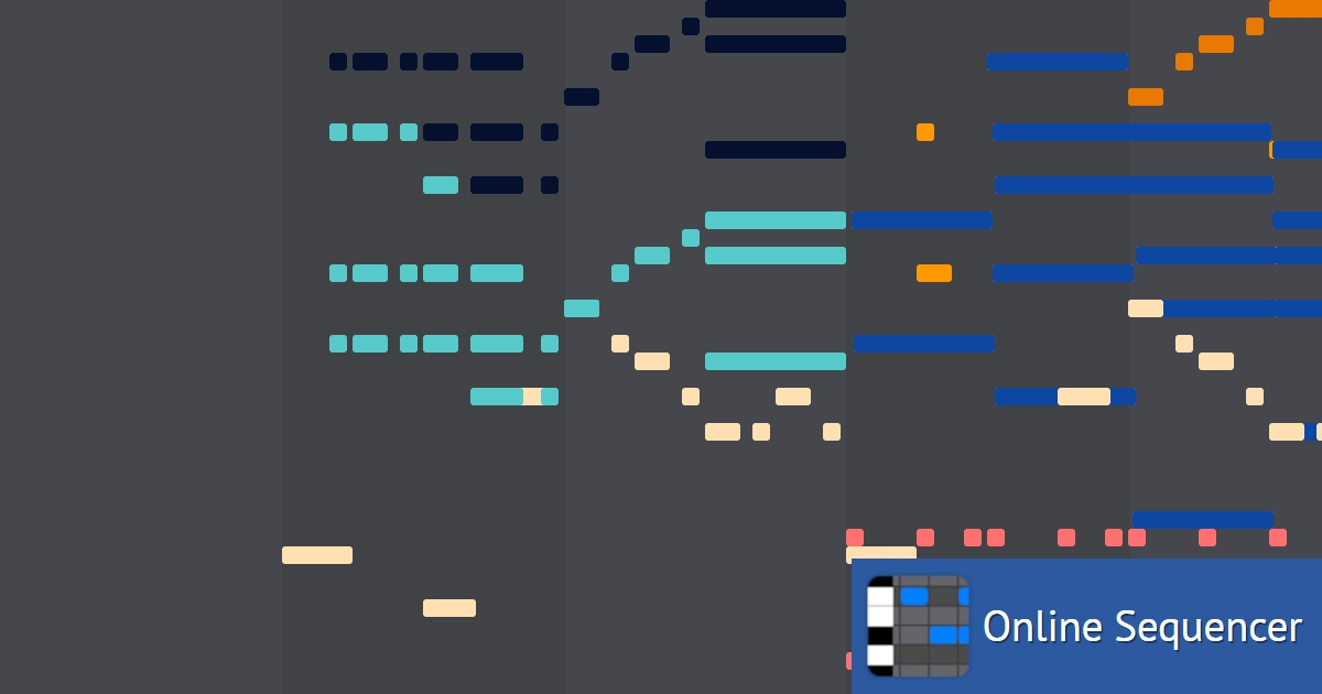 The Chords / Sh'boom "life could be a dream" - Online Sequencer