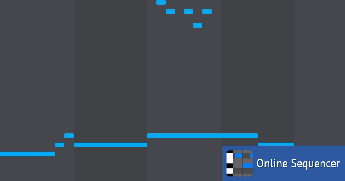 Skrillex - Scary Monsters and Nice Sprites - Online Sequencer