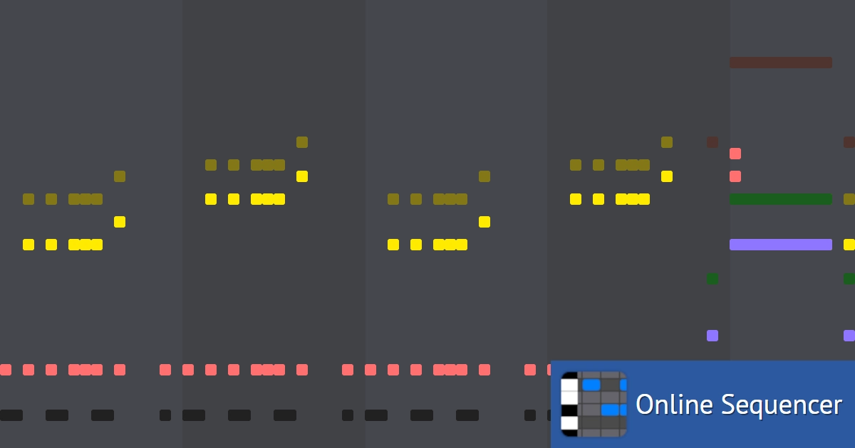 A Link to the Past - Dark World Theme - Online Sequencer