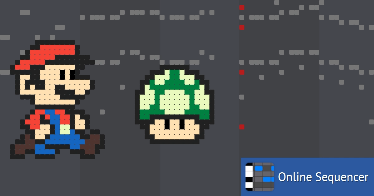 super mario drill goes hard - Online Sequencer