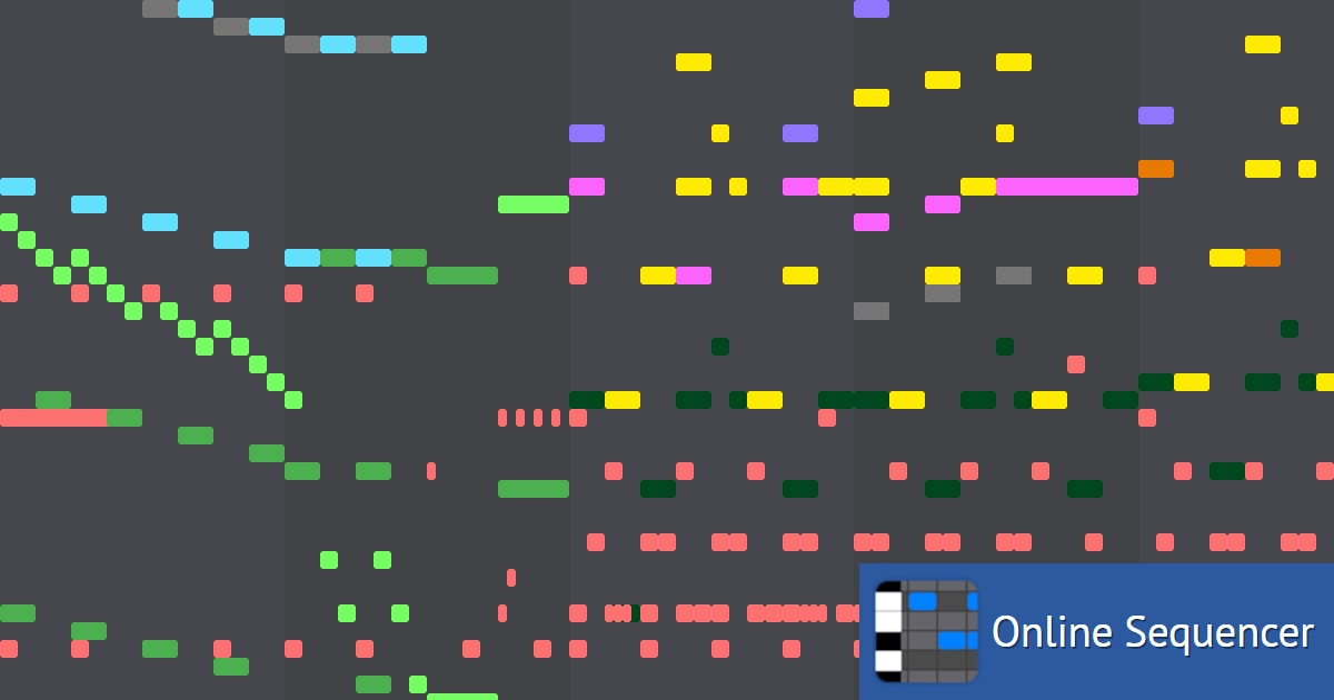Amusia FNF song by saster - Online Sequencer