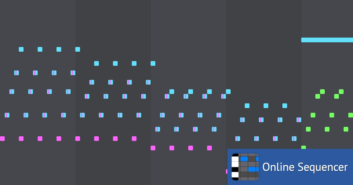 cascades (3 voice test #2) - Online Sequencer