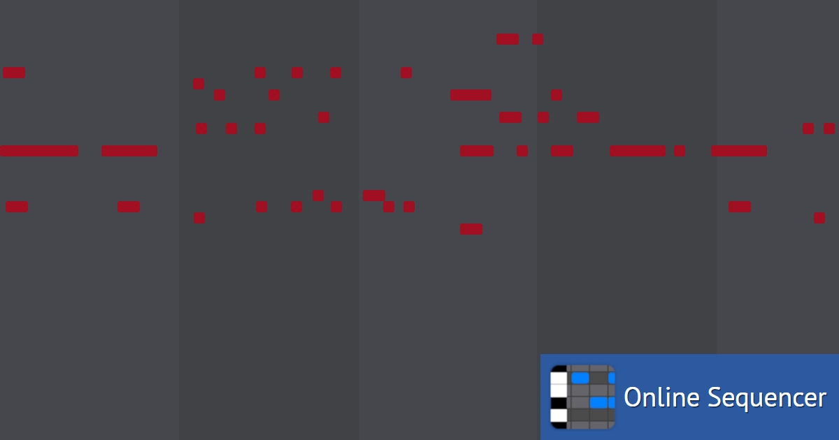 Calm Night __ Decaying winter but midi.mp3.mid - Online Sequencer