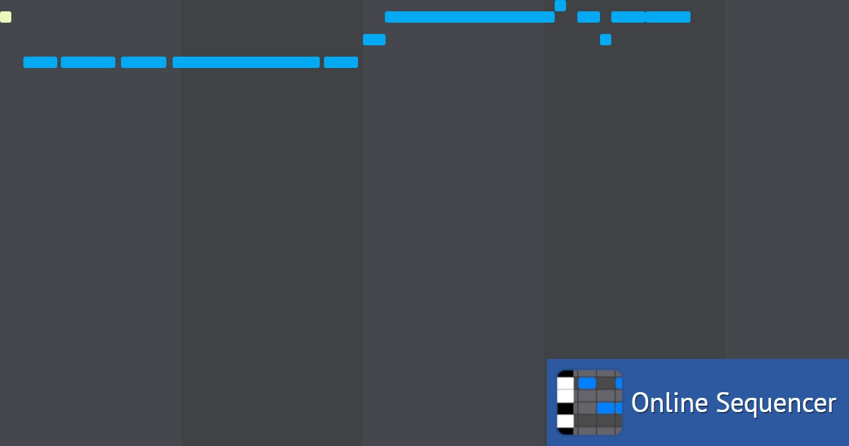 Yasuo Login-screen music (flute only).mp3.mid - Online Sequencer