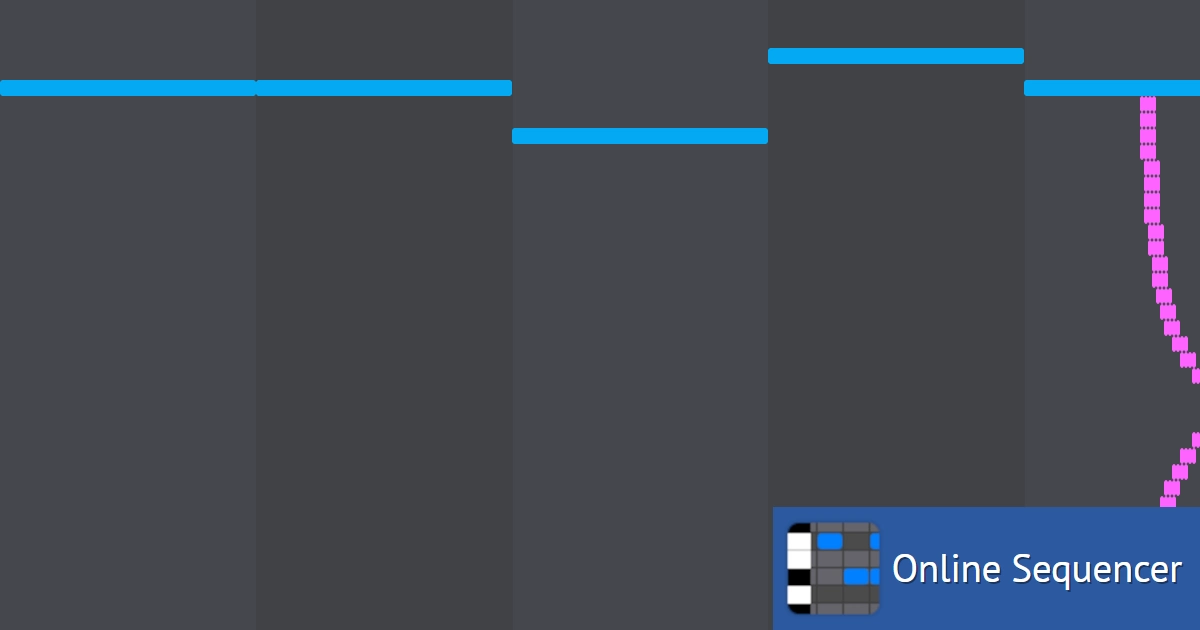 HAHA Song 1B personal remake - Online Sequencer