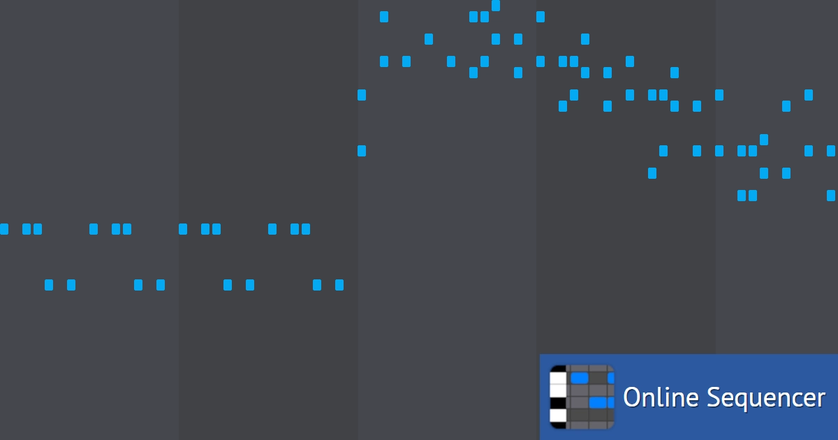 Dark MIDI - TETRIS THEME B - Online Sequencer