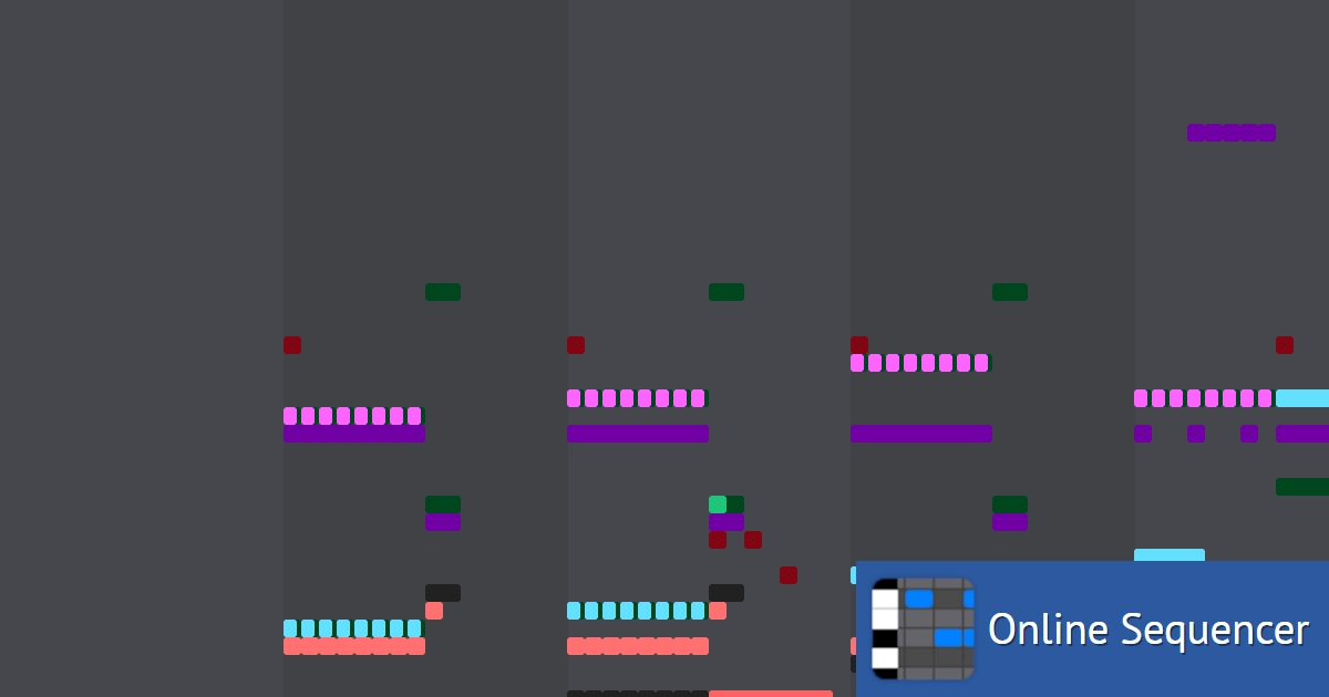Tyson Yen - The Only Thing I Know For Real (wip) - Online Sequencer
