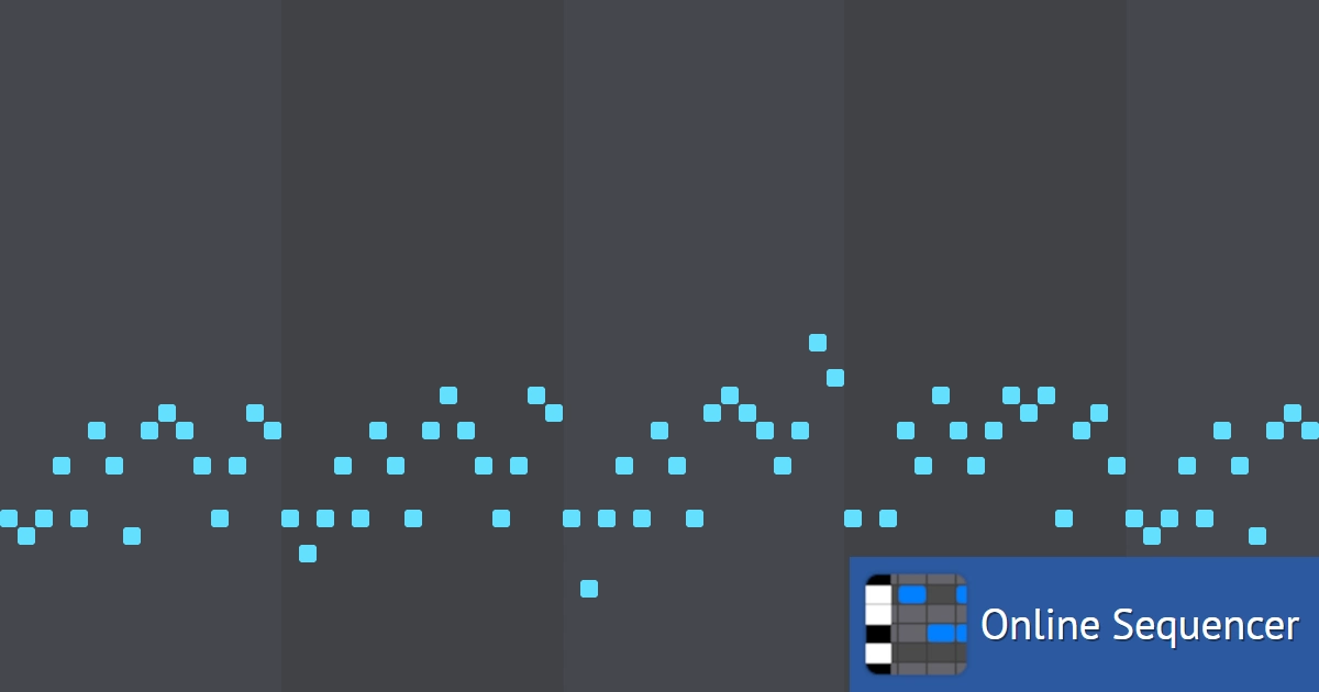 cool melody - Online Sequencer