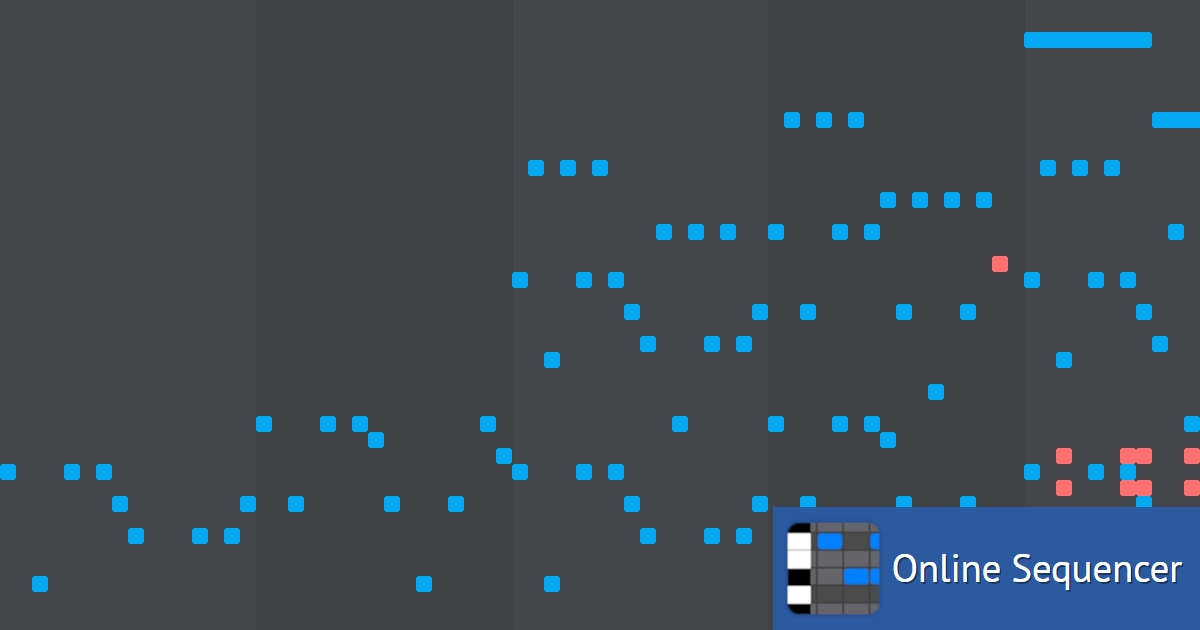 Atsuover - Pour It Out Of Me Remake - Online Sequencer