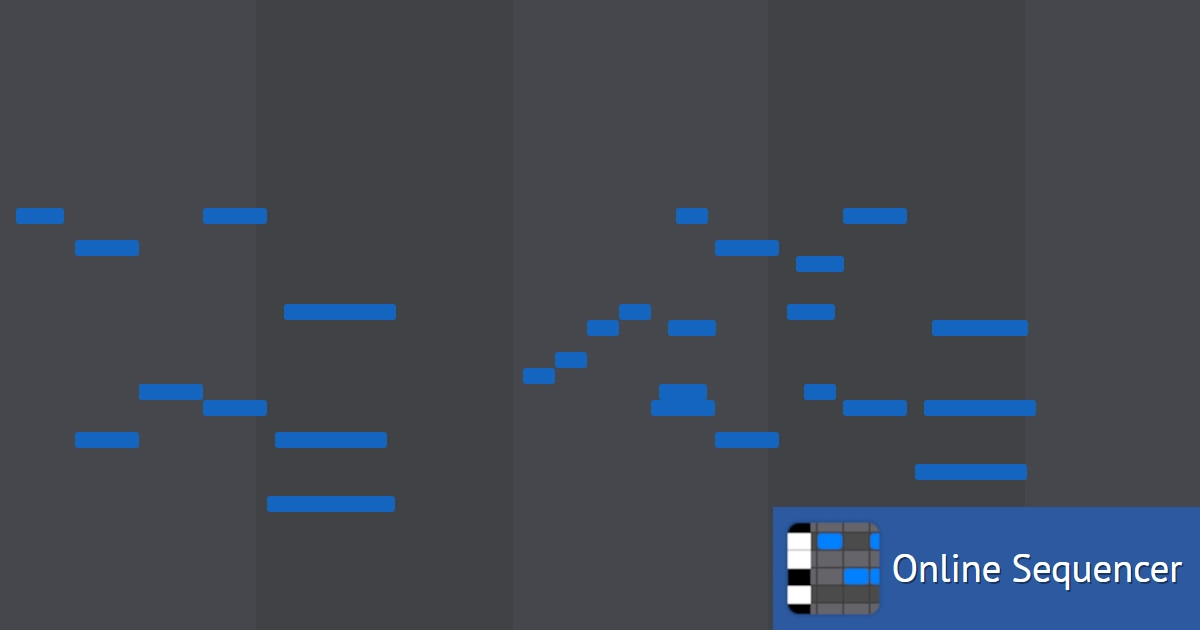 Kuroi Uta MIDI.mid_802372_1.mid - Online Sequencer