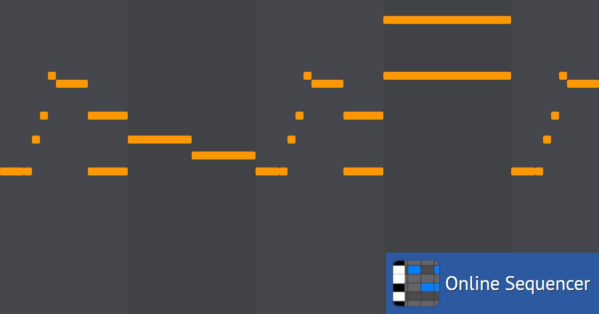 Grey MIDI 2.0 - OVER THE HORIZON SAMSUNG RINGTONE - Online Sequencer