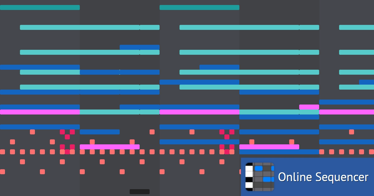 GTA San Andreas Theme and digital circus Theme - Online Sequencer
