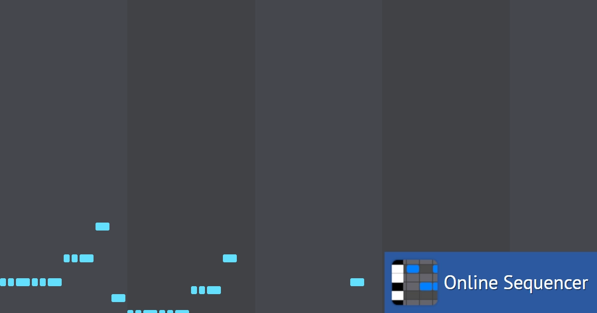 FNAF Outro (The Living Tombstone) - Online Sequencer
