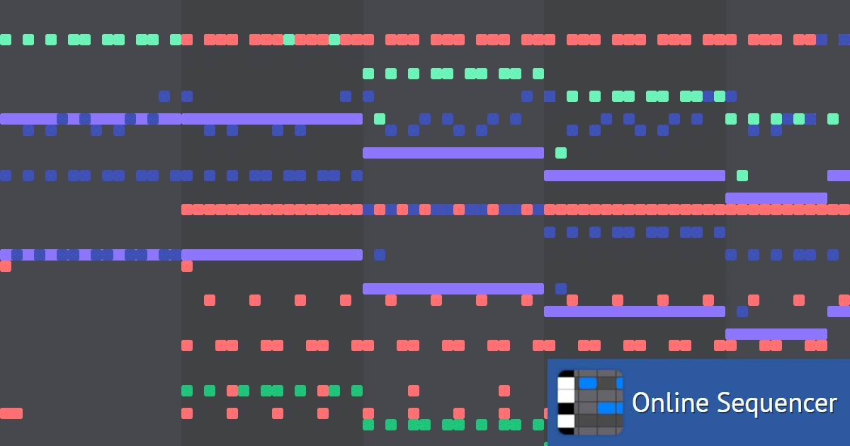 Base MIDI - Destiny Nokia Ringtone - Online Sequencer