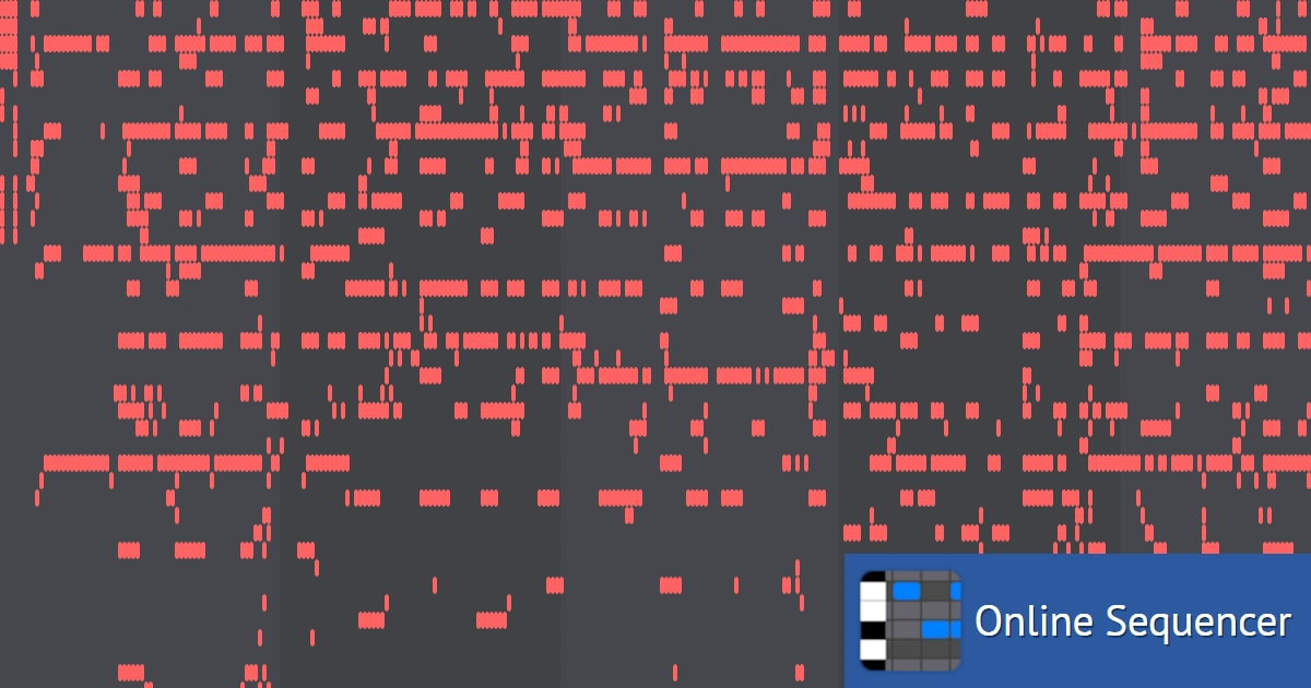 why did i do this again (gummy bear song again) - Online Sequencer