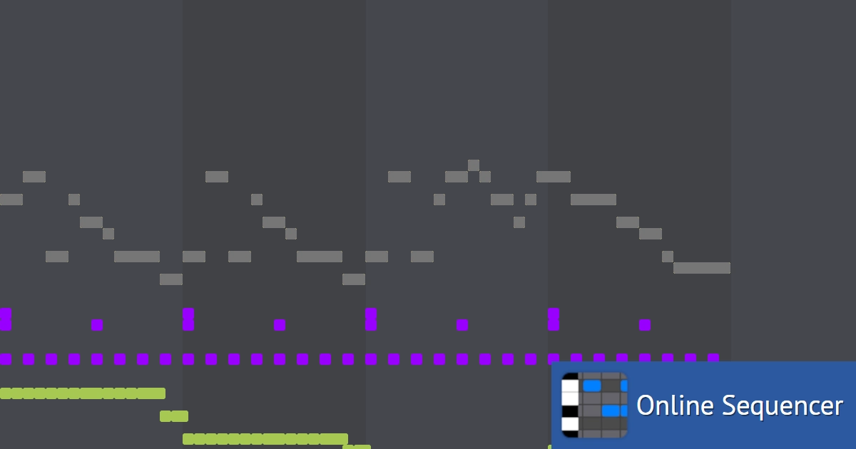 DanTDM's old intro_1649823285650.mid - Online Sequencer