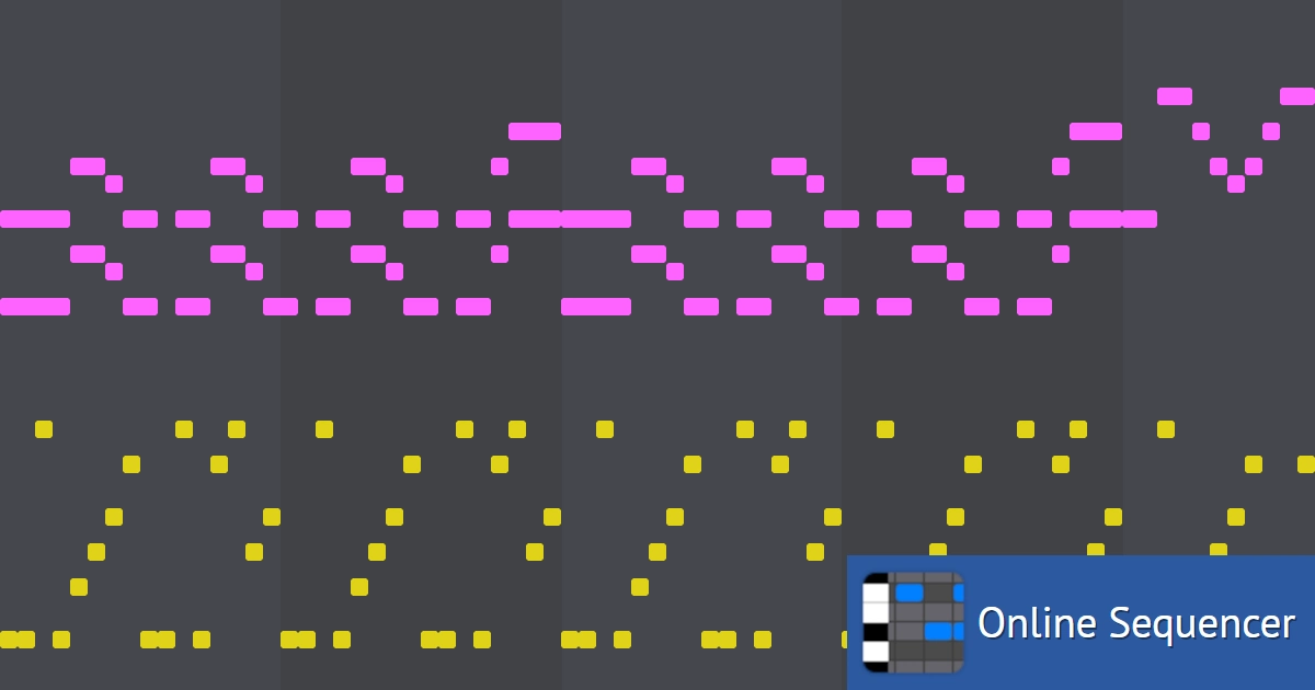 Journey to Silius Theme - Online Sequencer