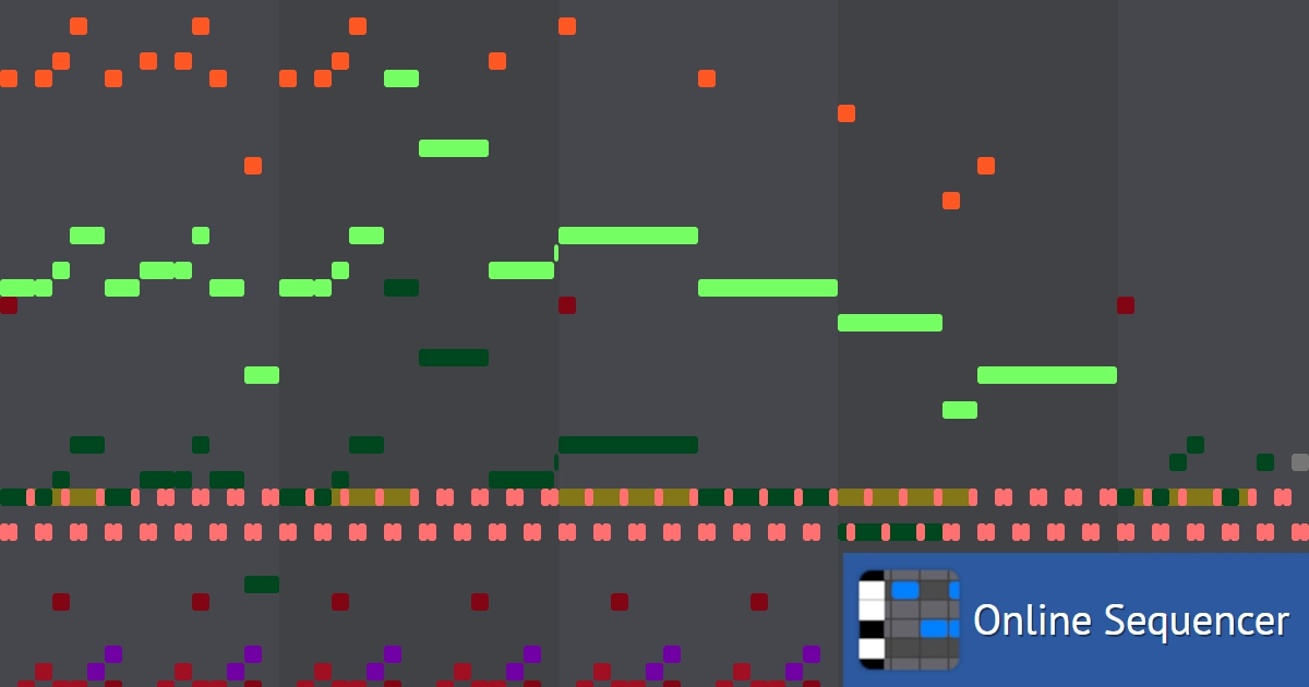 Undertale Yellow- BEST FRIENDS FOREVER (main loop) (WIP) - Online Sequencer
