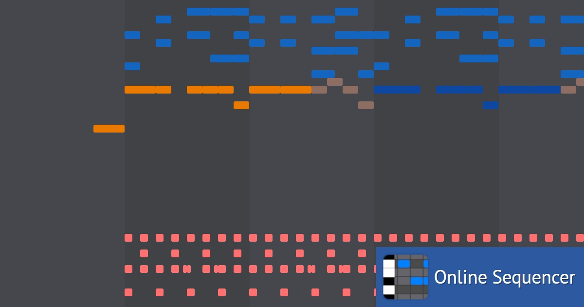 ロウワー / Lower One's Eyes - nulut & Nightcord @ 25:00 - Online Sequencer