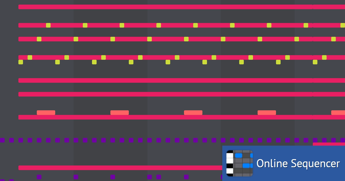 Running Under the Autumn Moonlight - Online Sequencer