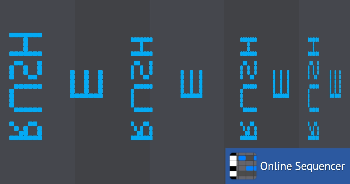 RUSE - E test - Online Sequencer