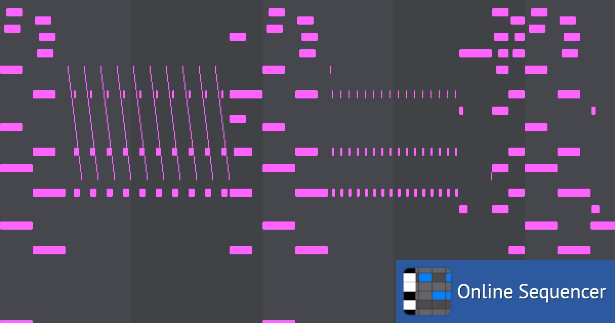 Skrillex - Cinema (Only 8-Bit Triangle) (OG By Lopyt) - Online Sequencer
