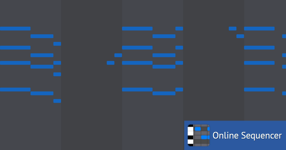 j-pop style test - Online Sequencer
