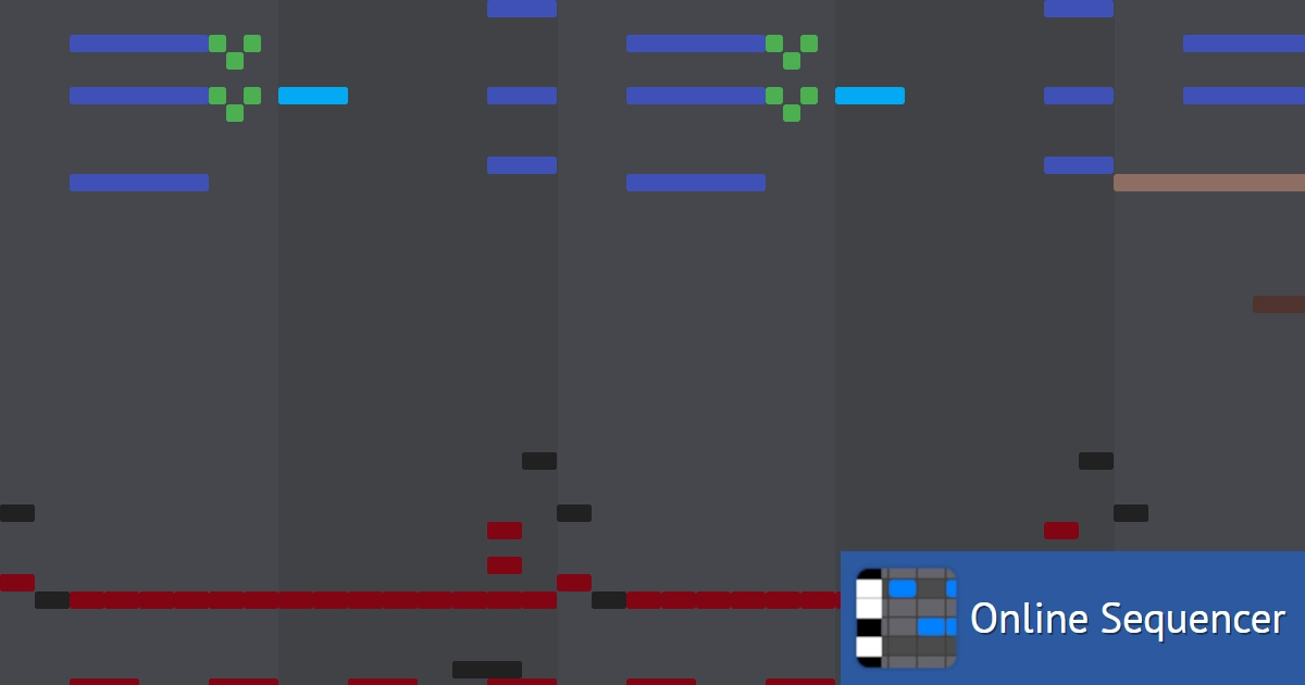 GTA San Andreas theme - Online Sequencer