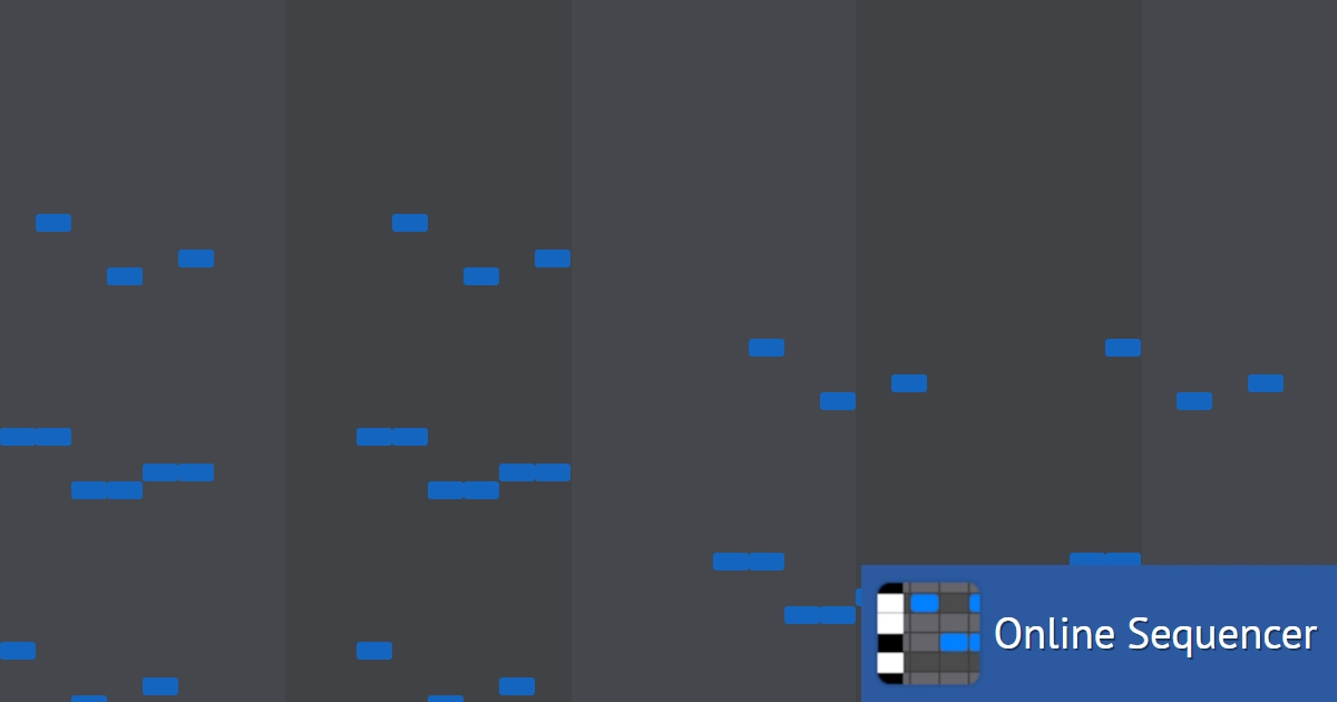 Super Mario Bros. : short music copies - Online Sequencer