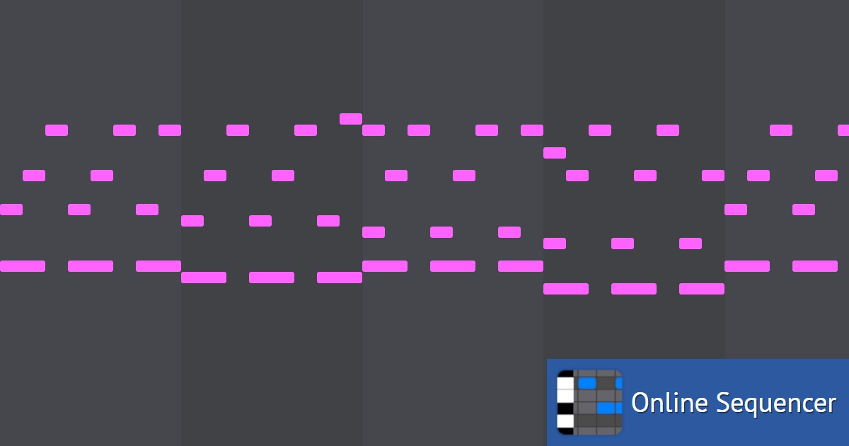 main melody - Online Sequencer