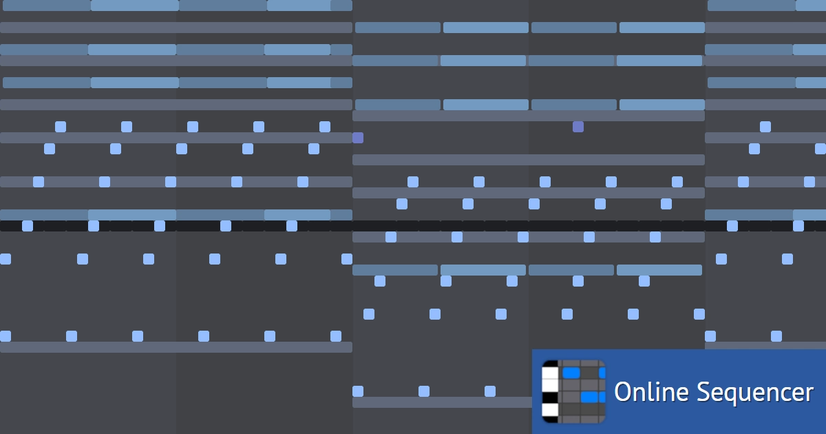 Modern "breakcore" be like: - Online Sequencer