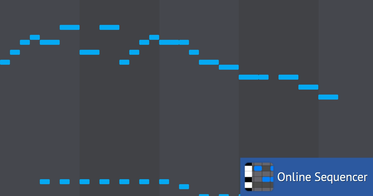 g theme song - Online Sequencer