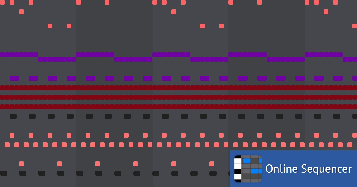 funky town loop cuz I'm bored asf - Online Sequencer