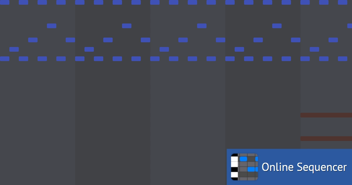 Welcome To Roblox Theme - Online Sequencer