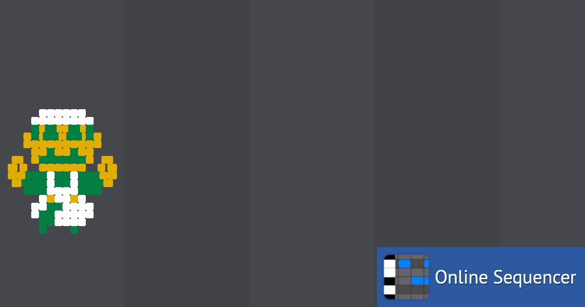(Mario) Luigi is meditating - Online Sequencer