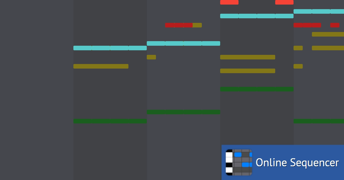 Contredanse No. 4 (World Animals; soundtrack version) - Online Sequencer