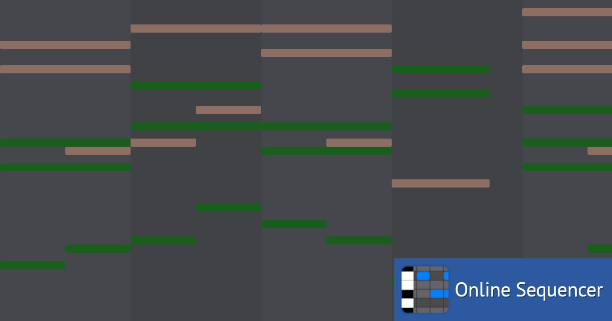 C418 - Minecraft(Sweden) - Online Sequencer