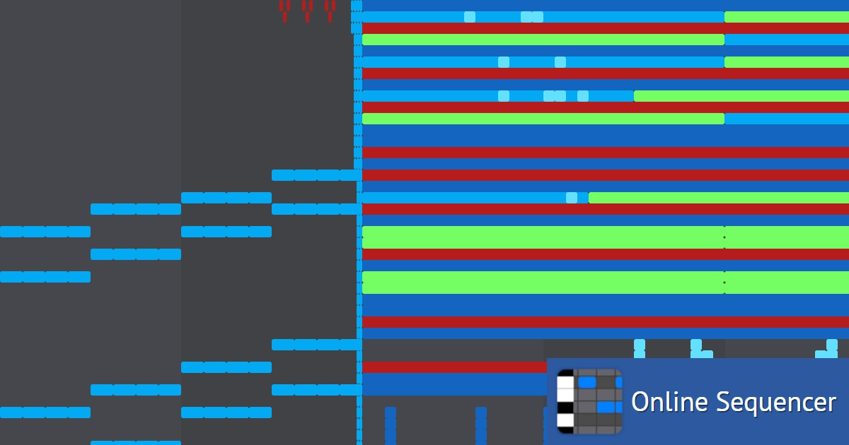[Black MIDI] Tau - Online Sequencer