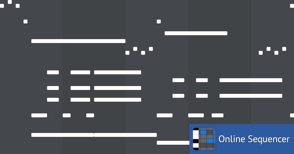 relaxed scene - Online Sequencer