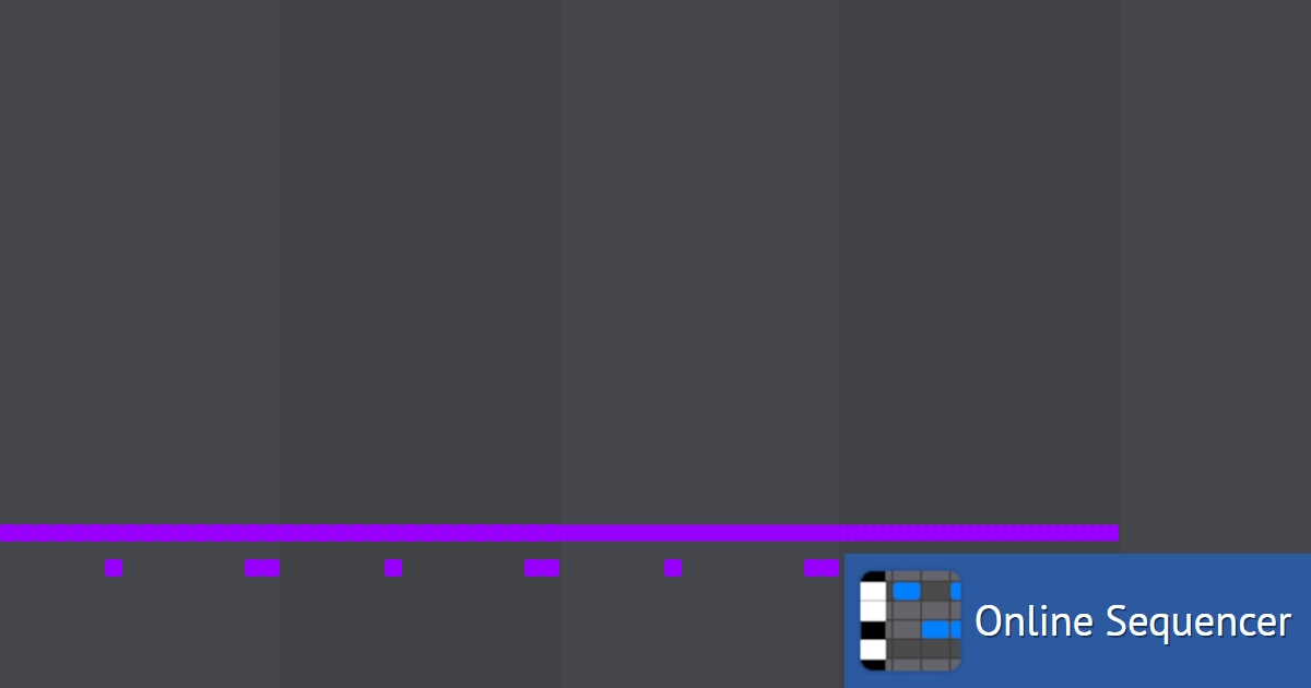 Post Punk Drum Loop 1 - Online Sequencer