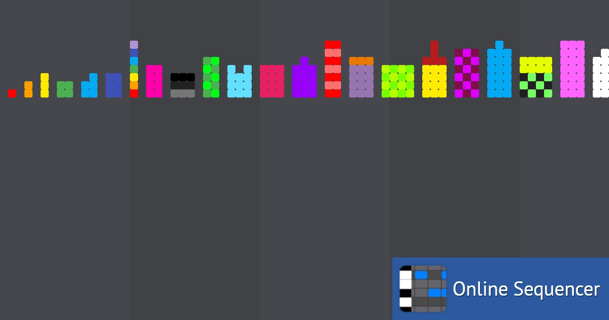 midi art - Online Sequencer