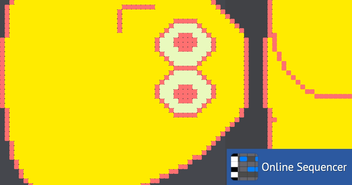 Pou midi art (mixed) - Online Sequencer